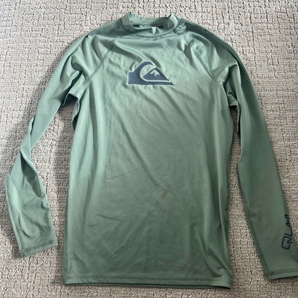Quiksilver | Swim | Quiksilver Mens Sage Green Rash Guard | Poshmark